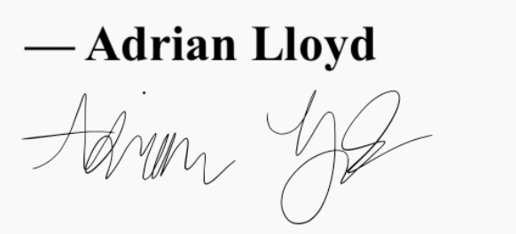 Adrian Lloyd